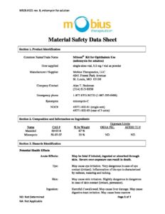 Mitosol MSDS - Mitosol®